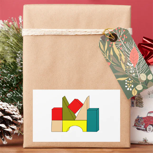 Building Blocks Stickers | Zazzle