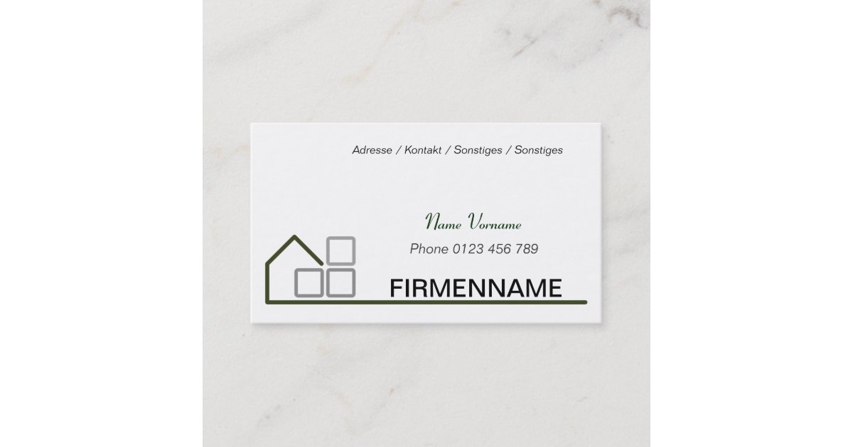 building business card | Zazzle