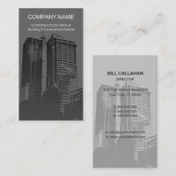 Building & Construction Business Card | Zazzle