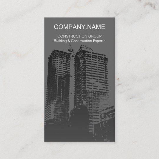 Building & Construction Business Card | Zazzle.com