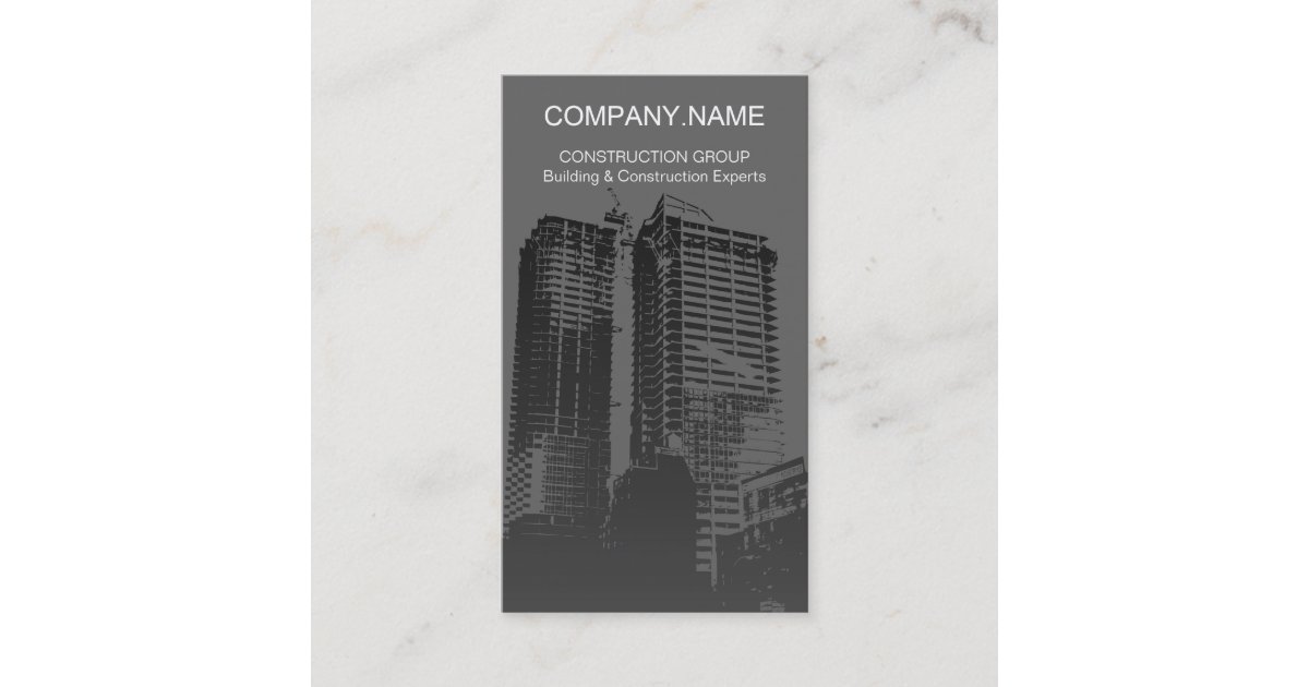 Building & Construction Business Card | Zazzle