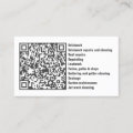 Building Construction Custom Logo QR Code Business Card | Zazzle