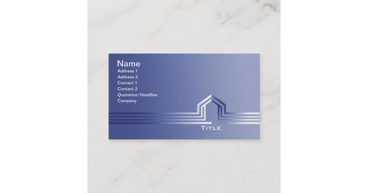 Building Contractor Business Cards | Zazzle