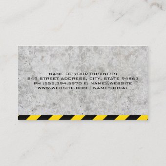 Building Skyscraper | Construction Site Business Card | Zazzle