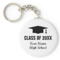 Bulk gifts for students Graduation class keychains | Zazzle