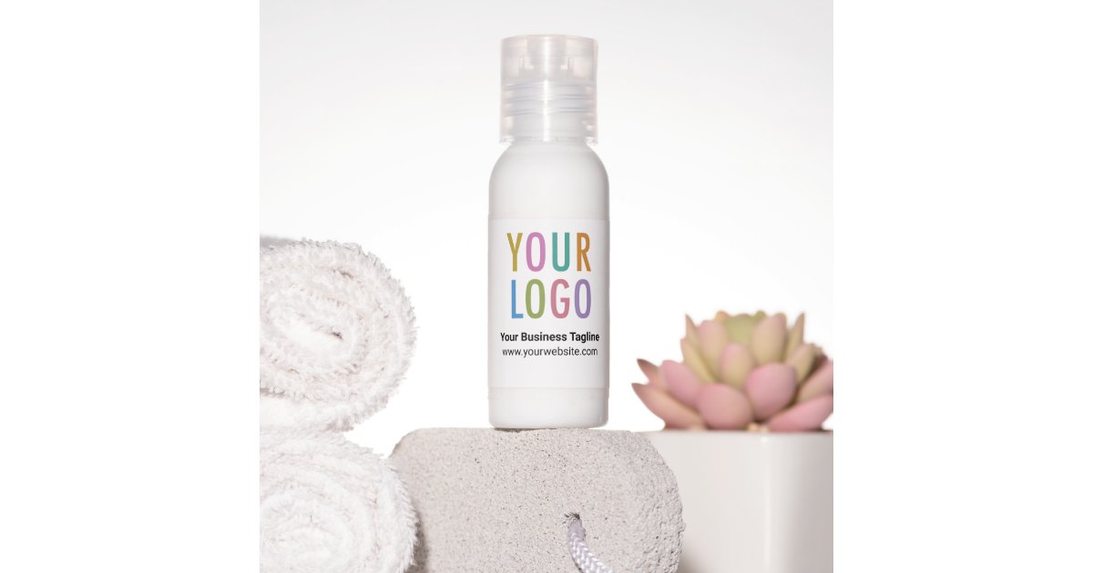 Bulk Mini Hand Lotion Custom Logo Promotional 1 oz | Zazzle