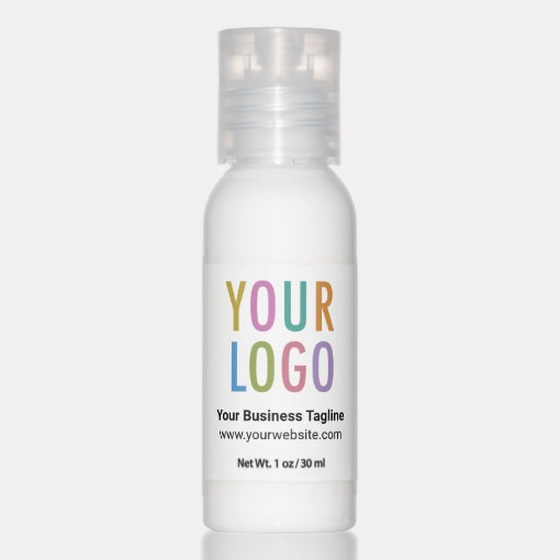 Bulk Mini Hand Lotion Custom Logo Promotional 1 oz | Zazzle