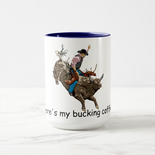 Bull rider mug | Zazzle.com