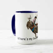 Bull rider mug | Zazzle