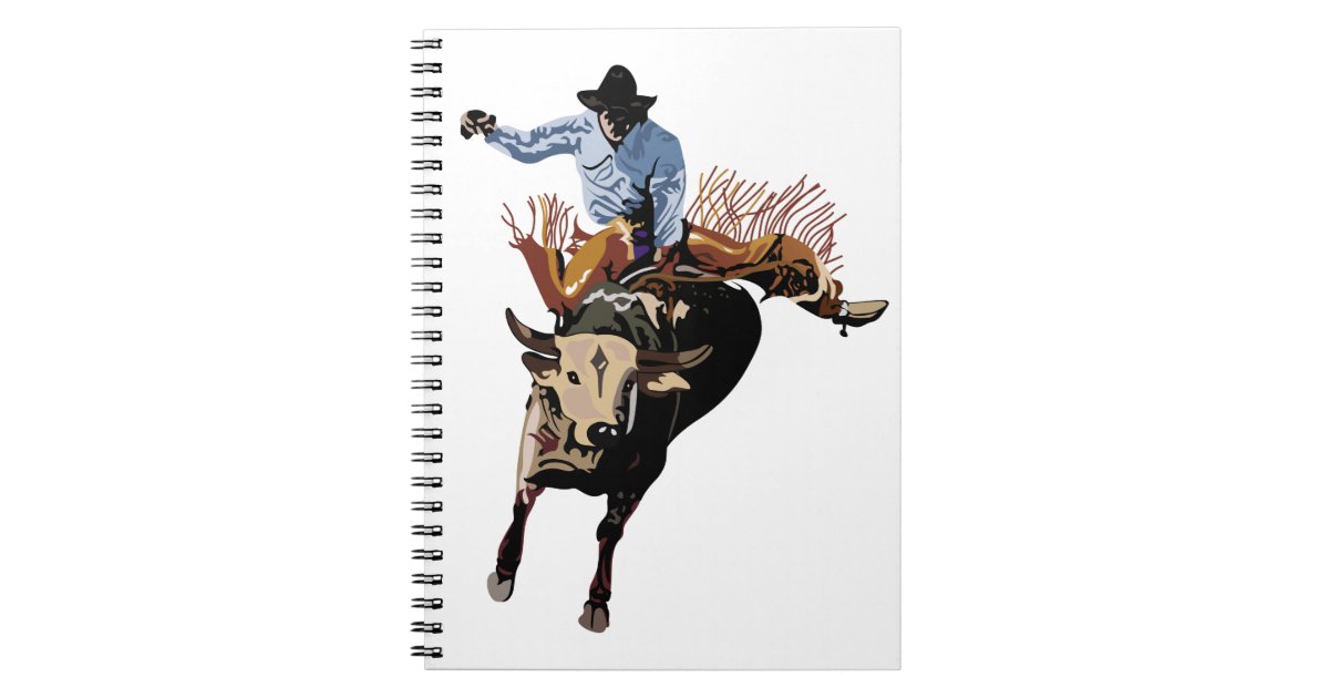 Bull Rider Notebook | Zazzle