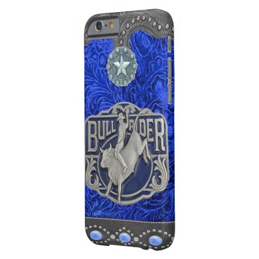"Bull Rider" Western Rodeo iPhone 6 case | Zazzle