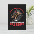 Bull Riders Cowboys Riding Country Rodeo Gift Invitation | Zazzle