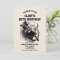 Bull Riding Rodeo Invitation, Cowboy Birthday Invitation | Zazzle