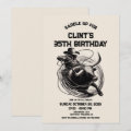 Bull Riding Rodeo Invitation, Cowboy Birthday Invitation | Zazzle