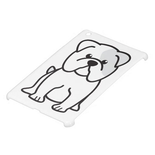 Bulldog Dog Cartoon Case For The iPad Mini | Zazzle