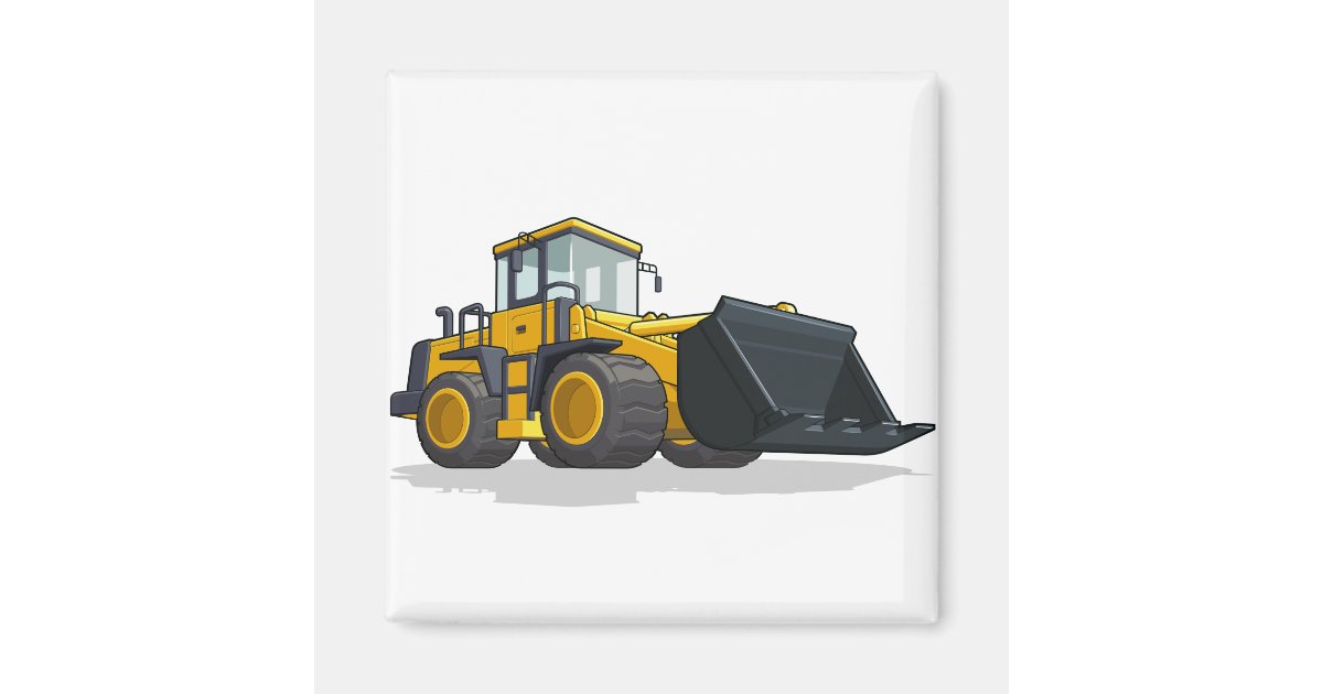 Bulldozer Magnet | Zazzle