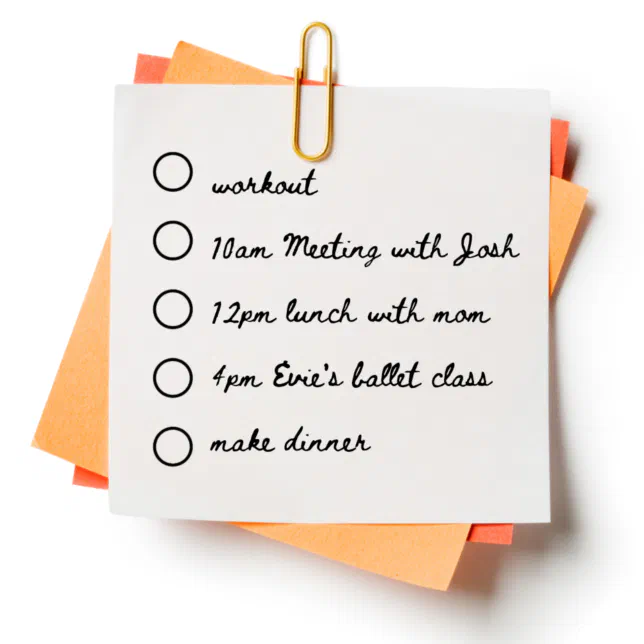 Bullet Point Check List Rubber Stamp | Zazzle