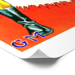 Bulletman Vintage Comic Book Cover Poster | Zazzle