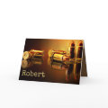 Bullets and cartridges shooting birthday card | Zazzle