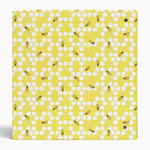 Bumble Bee 1.5 Binder B | Zazzle