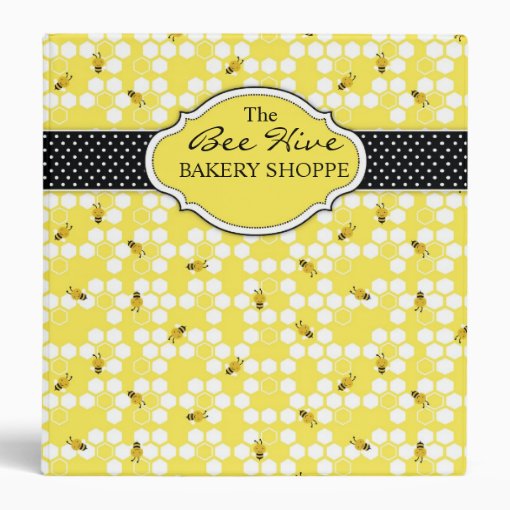 Bumble Bee 1.5 Binder B | Zazzle