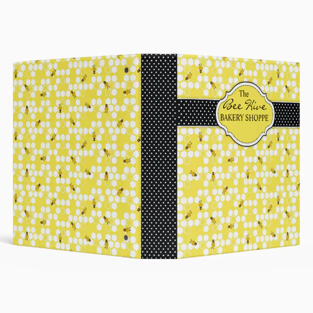 Bumble Bee 1.5 Binder B | Zazzle