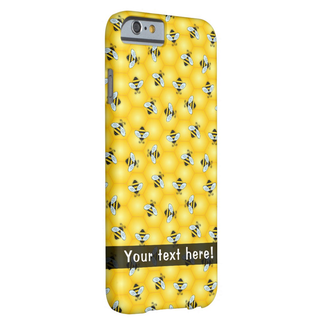 Bumble Bee and Honeycomb Pattern Case-Mate iPhone Case | Zazzle
