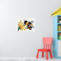 Bumble Bee collecting Pollen Poster | Zazzle