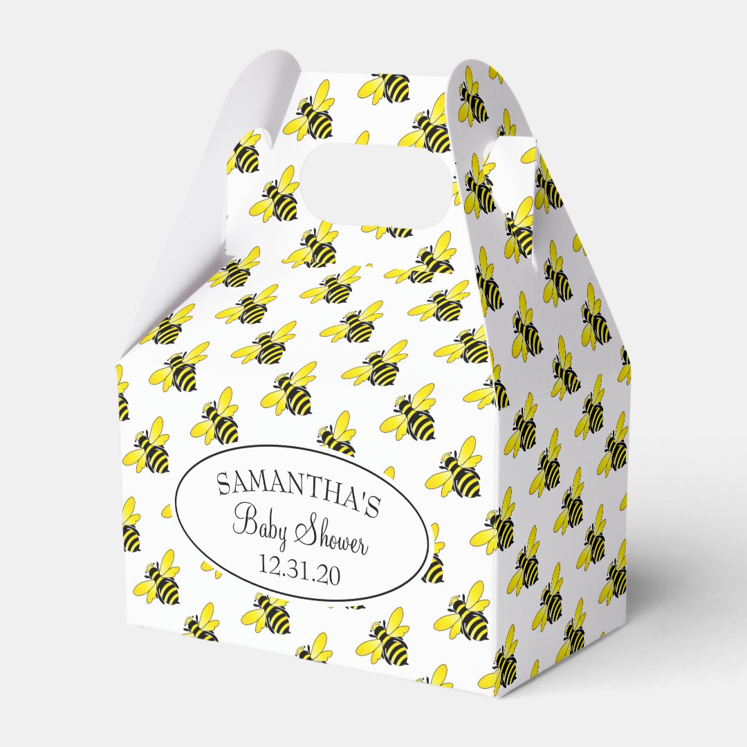 Bumble Bee Favor Boxes | Zazzle