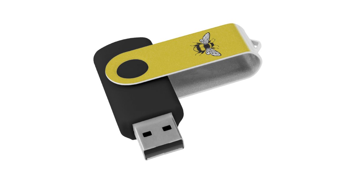 Bumble Bee Flash Drive | Zazzle