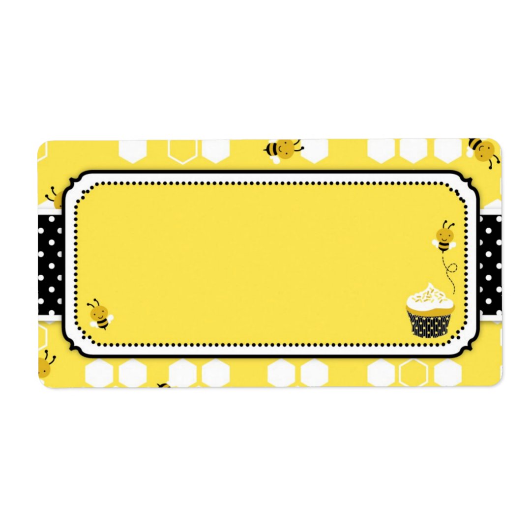 Bumble Bee Name Tag | Zazzle