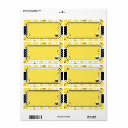 Bumble Bee Name Tag | Zazzle