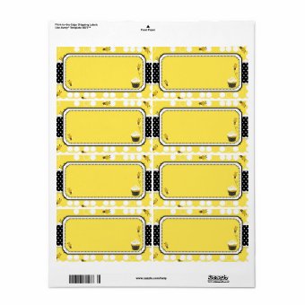 Bumble Bee Name Tag | Zazzle