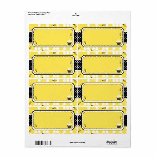 Bumble Bee Name Tag | Zazzle