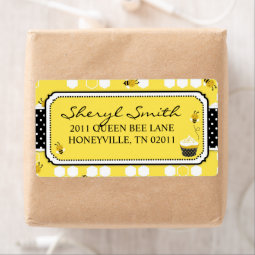 Bumble Bee Shipping Label | Zazzle