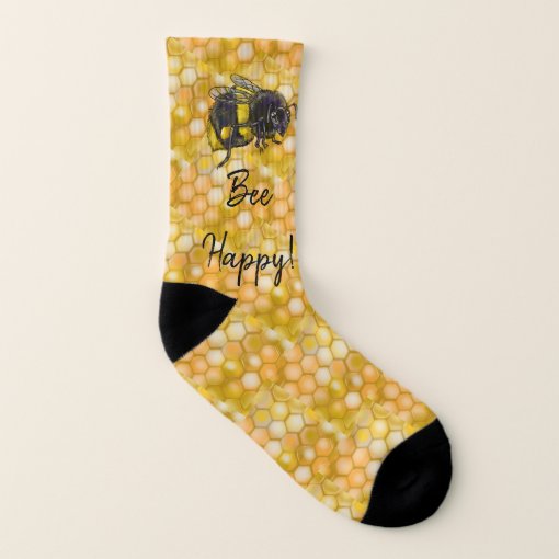 Bumble Bee Socks | Zazzle