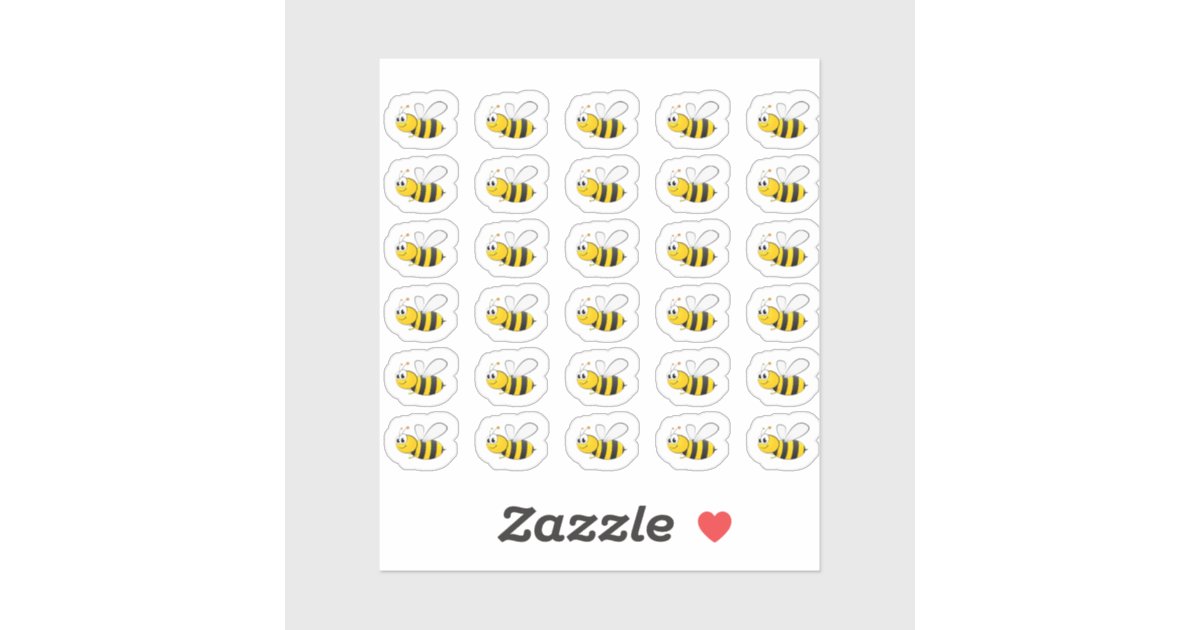 Bumble Bee Sticker | Zazzle