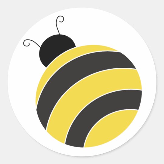 Bumble Bee Sticker | Zazzle.com