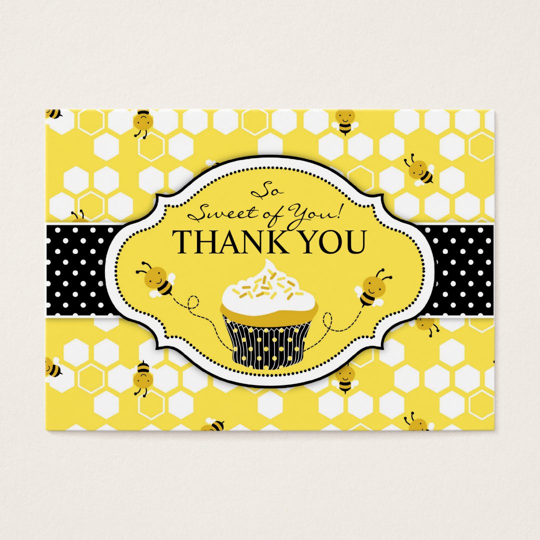 Bumble Bee TY Gift Tag | Zazzle