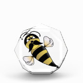 Bumble Bee with Mustache Award | Zazzle