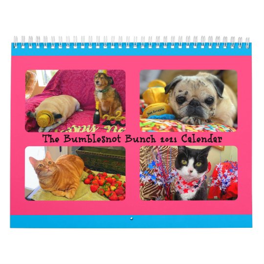 Bumble Bunch 2021 Calendar | Zazzle.com