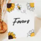 Bumble Honey Bee Favors Table Party Sign | Zazzle