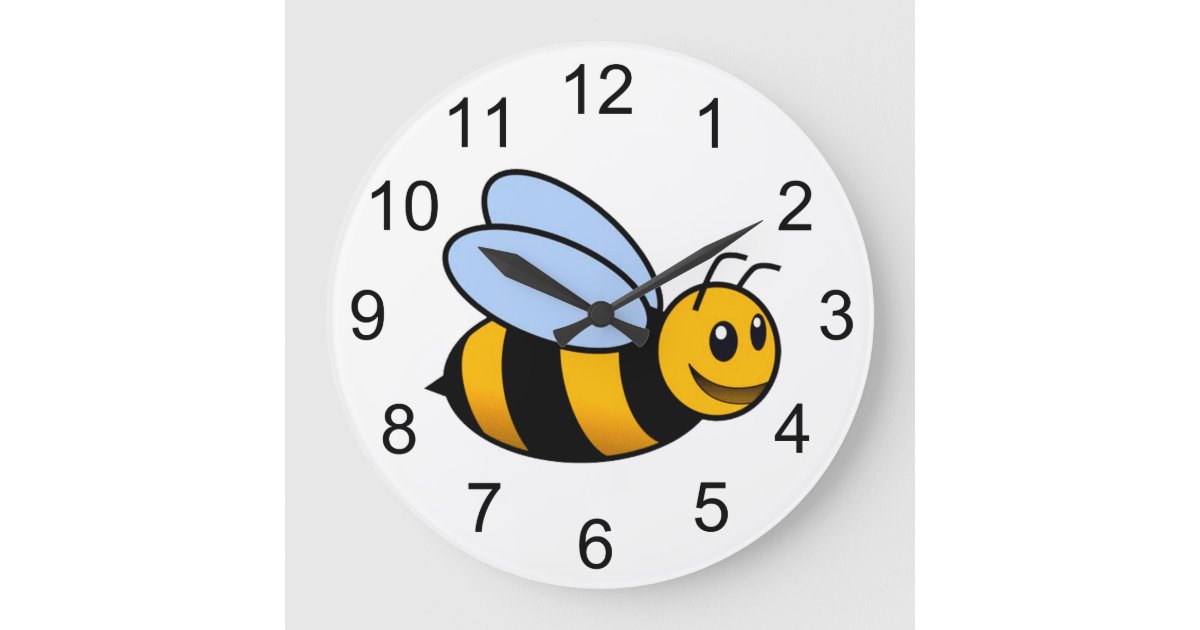 Bumblebee Animal Wall Clock | Zazzle