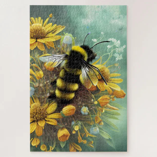 Bumblebee jigsaw puzzle | Zazzle