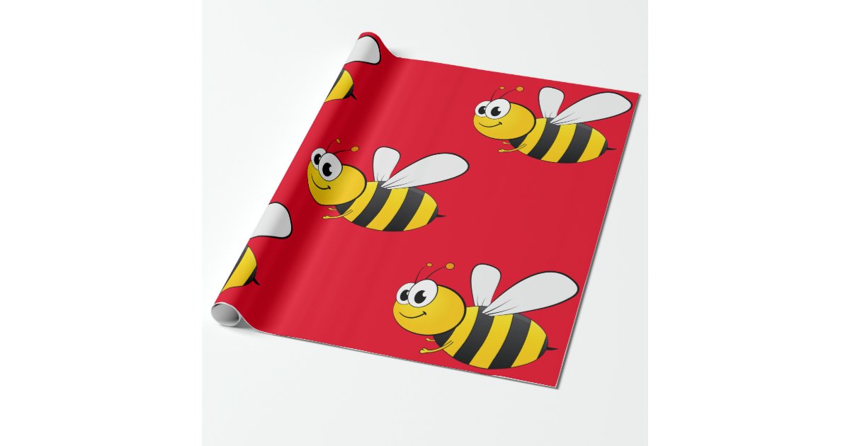 Bumblebee Wrapping Paper Zazzle