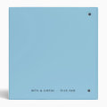 Bump, Baby and Beyond | Blue Baby Memories Journal 3 Ring Binder | Zazzle