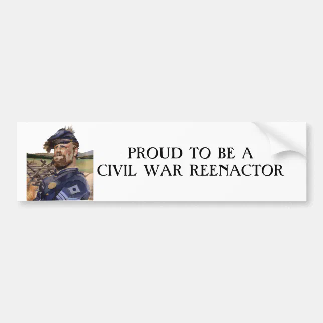 Bumper Sticker, Civil War Bumper Sticker | Zazzle
