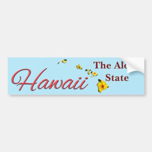 Bumper Sticker - HAWAII | Zazzle