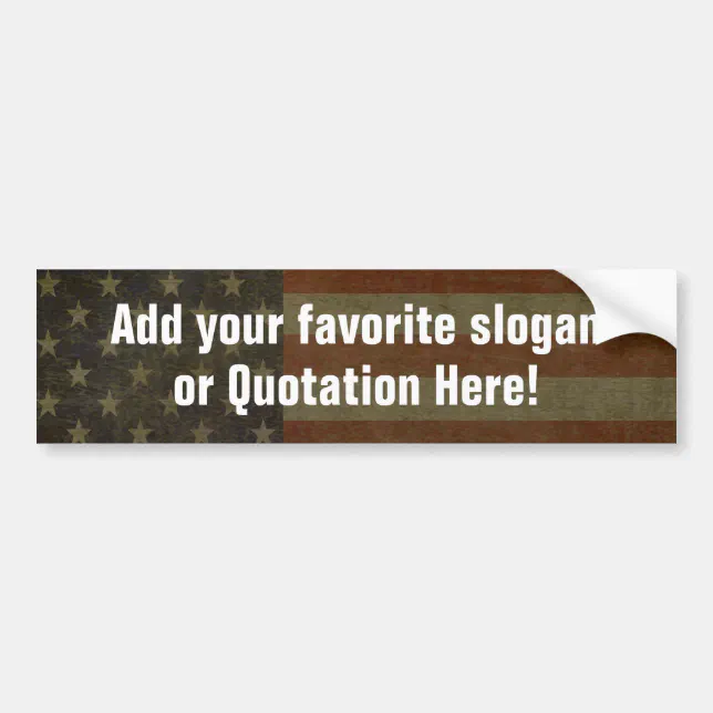 Bumper Sticker Template | Zazzle
