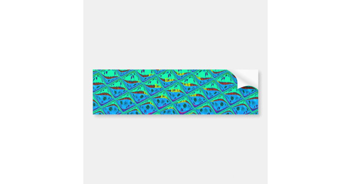 Bumper Sticker Template Car Bumper Sticker | Zazzle